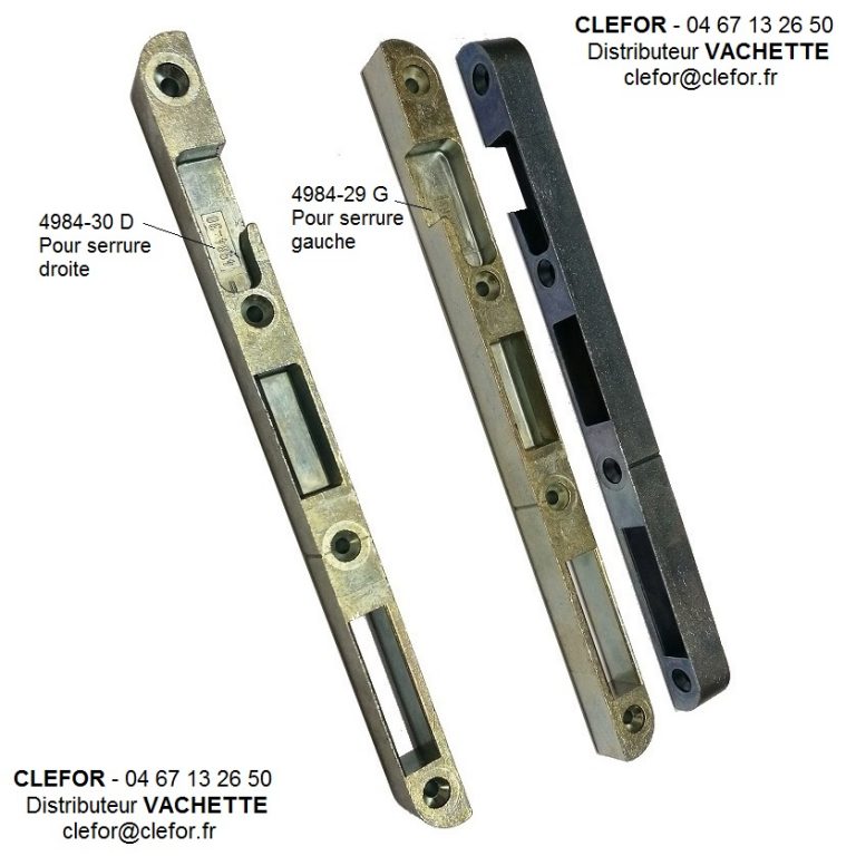 Serrure Maco G-TA G-TS silber VK8 EA 92 4 galets - Serrures & Clés