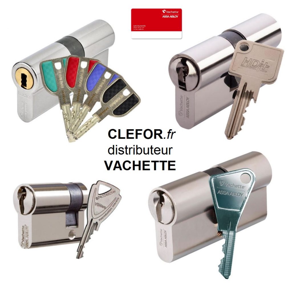 Cylindre sur organigramme Vachette V5 HDI VIP RADIAL - Serrures & Clés