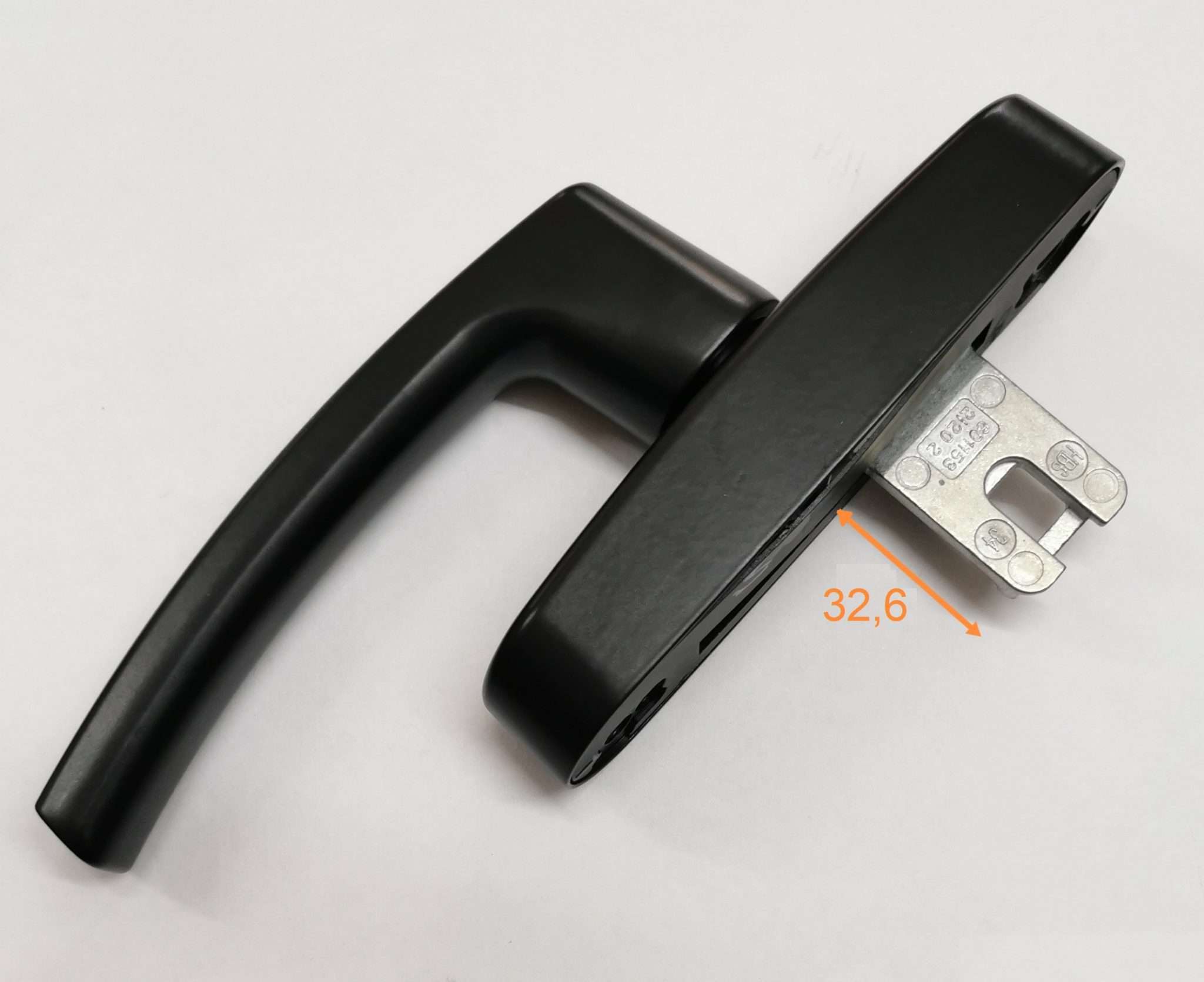 POIGNEE WICONA A FOURCHE LONGUE 32mm - Serrures & Clés