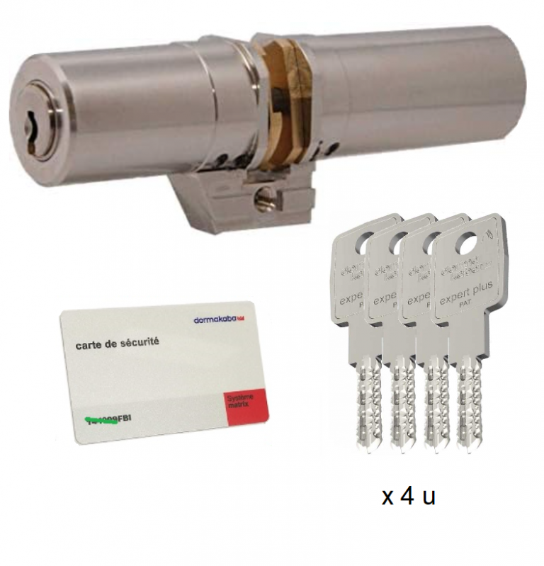 CYLINDRE FICHET ADAPTABLE KABA pour VERTIPOINT et FORTISSIME - Serrures ...